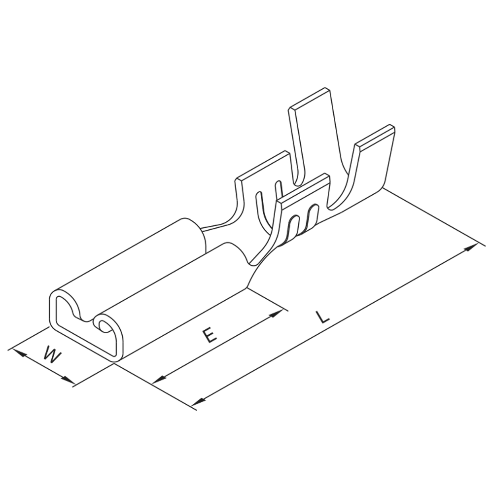 MESA Terminal Soket, Konnektör | TD-Terminal Dişi Serisi